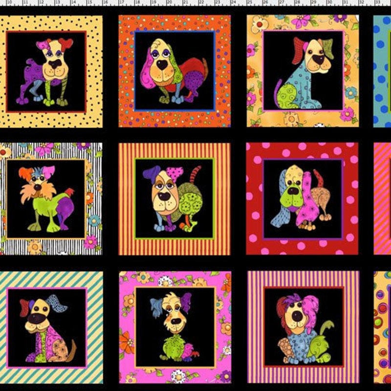 Dog Fabric Panels - Etsy