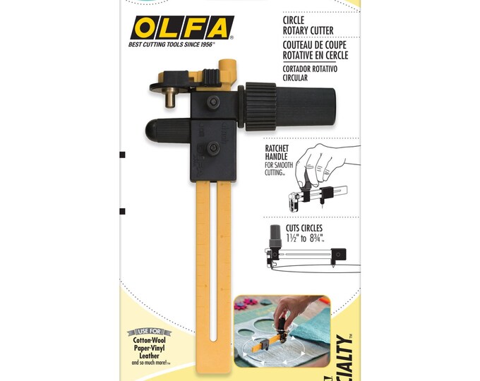 OLFA 18mm Circle Rotary Cutter ~ 1-1/2" to 8-3/4" Cut - Etsy