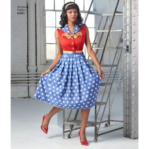 Simplicity Pattern 8481 Misses' and Women's Rockabilly Dresses ~ Sailor ...