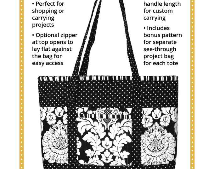 Totally Trendy Totes II ~ Sewing Pattern ~ Oversized Bags - From ...