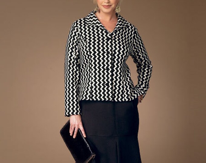 B6111 Misses' / Women's Jacket and Skirt Pattern ~ Connie Crawford ...