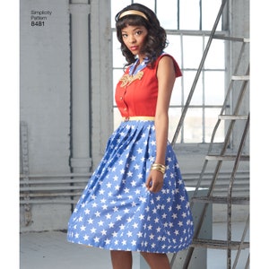 Simplicity Pattern 8481 Misses' and Women's Rockabilly Dresses ~ Sailor ...
