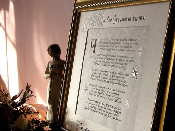 Items similar to In Loving Memory, Custom Calligraphy, Calligraphy ...