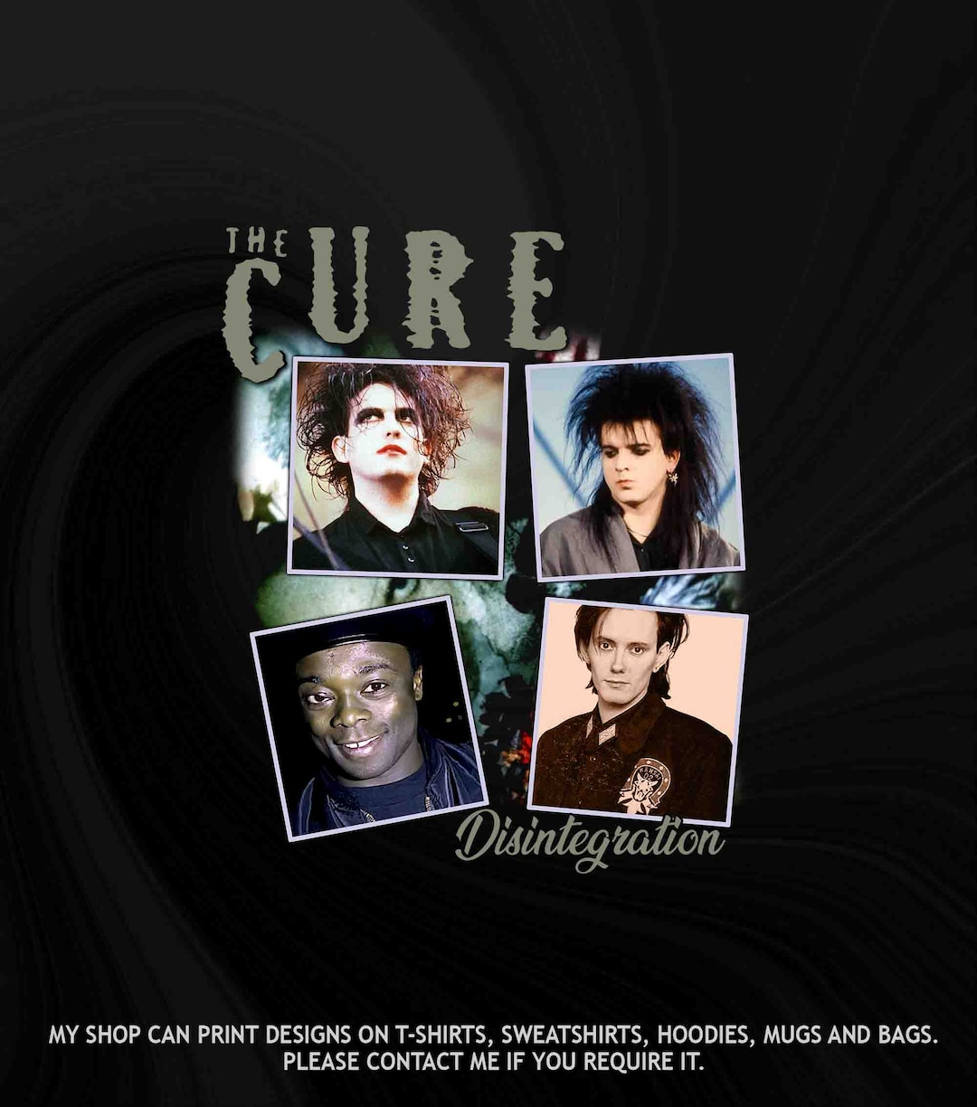 The Cure, the Cure Svg, Simon Gallup Svg, Cricut, the Cure Png, the Cure Pdf, Robert Smith Png ...