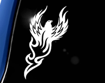 Fire Phoenix Car Decal - Etsy