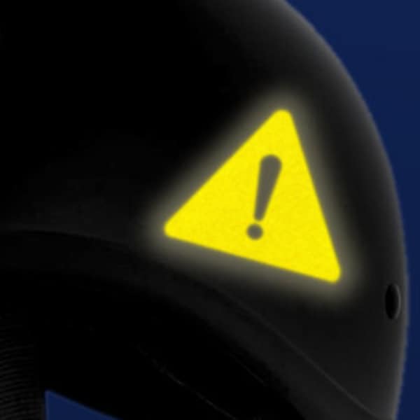 Reflective Hazard Decal - Etsy