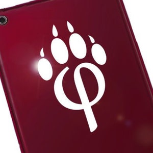 Phipaw Vinyl Decal, Phipaw Car Sticker, Phipaw Laptop Sticker, Furry ...