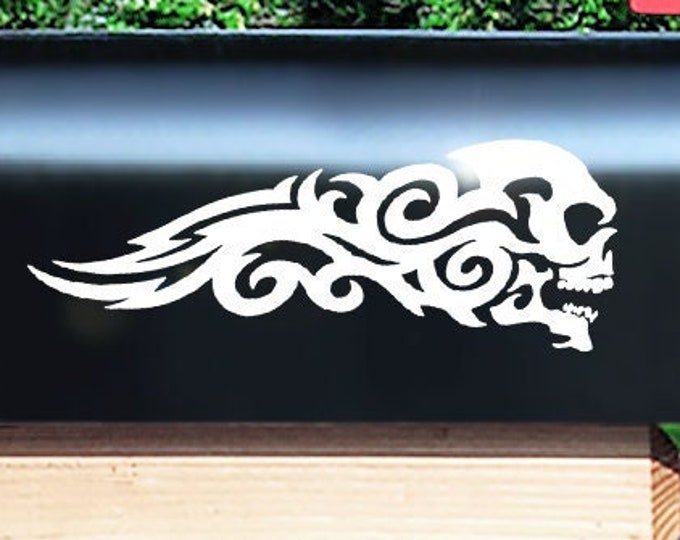 Tribal Skulls Decal Set Motorcycle Tank Skull Decal Kit 2 - Etsy