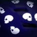 Small Skulls Reflective Decal Set, Reflective Skulls Sticker Kit, 15 ...