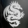 Car Sticker Watercolor Stained Glass Dragon Sticker Fantasy Design ...