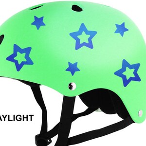 Stars Reflective Decals Set, Stars Motorcycle Helmet Stickers Kit, Star ...