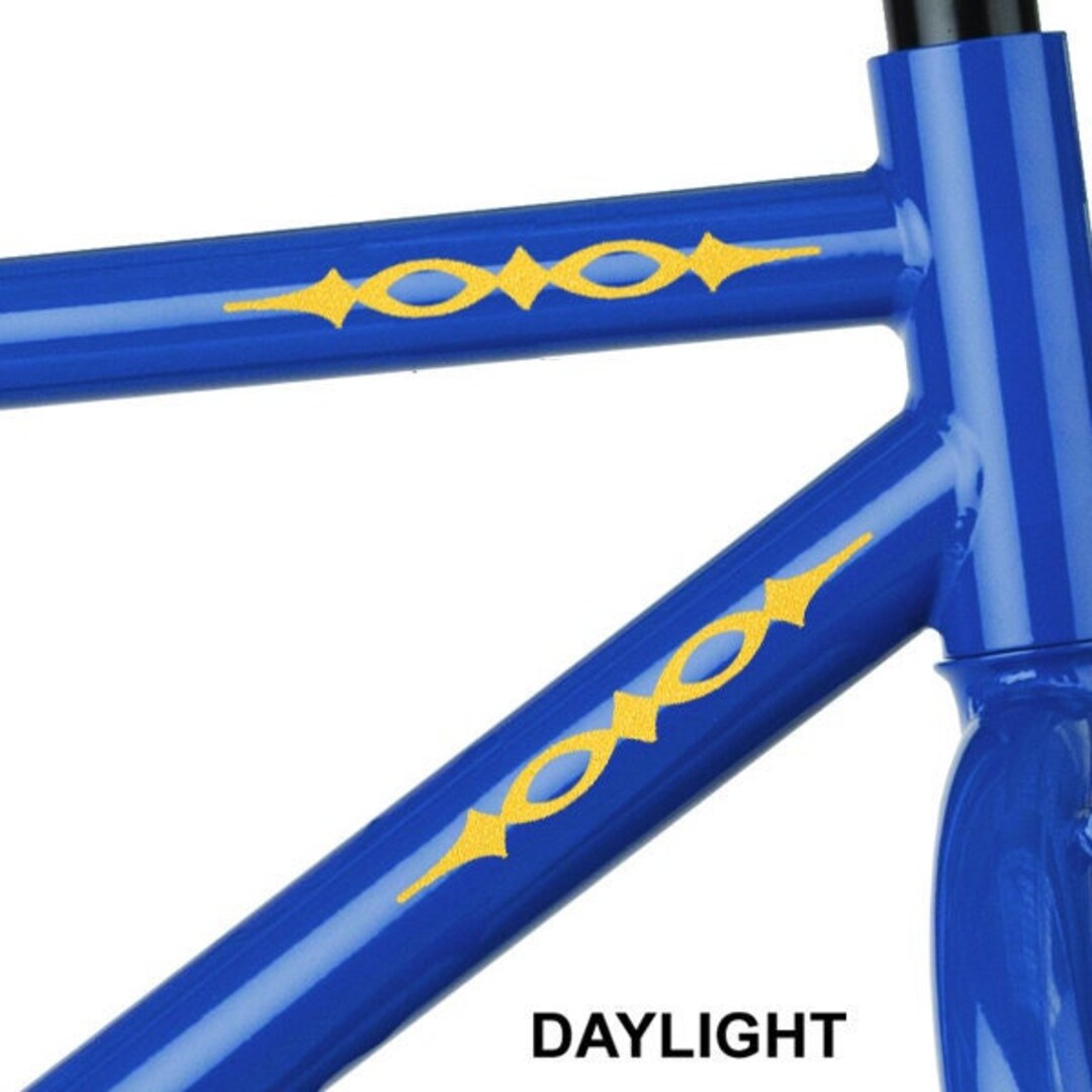 Vintage Style Reflective Decals, Retro Reflective Bike Stickers ...