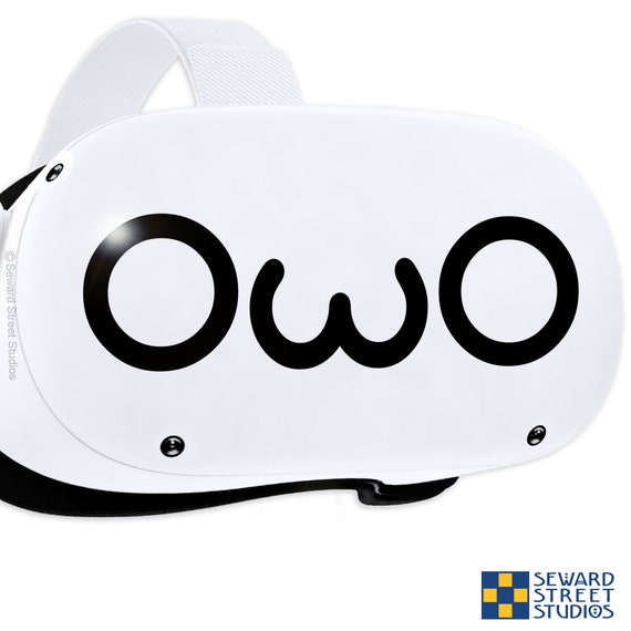 Owo VR Headset Decal Emoticon Meme Laptop Sticker Furry | Etsy