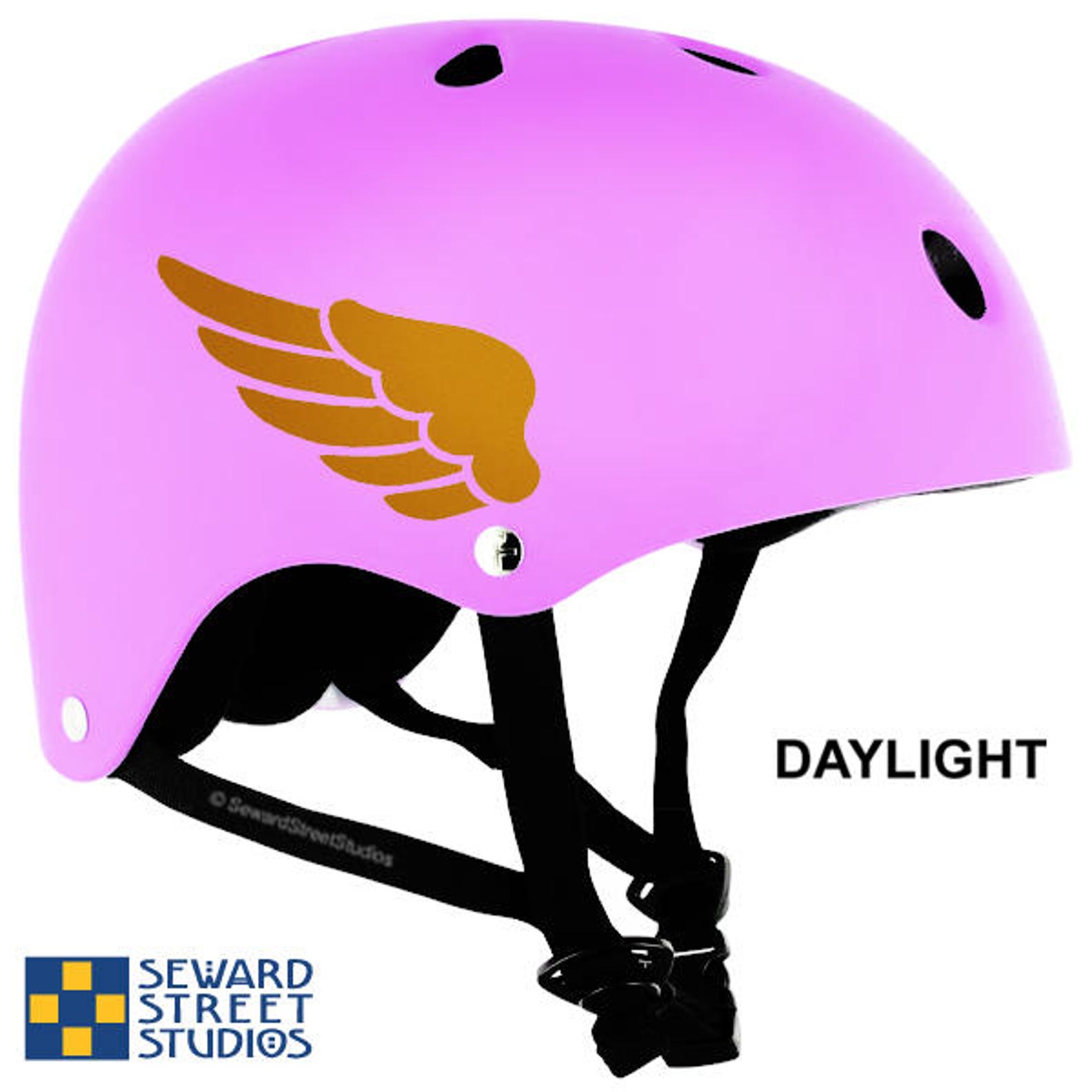 Wings Reflective Decal Set, Guardian Angel Wing Motorcycle Helmet ...