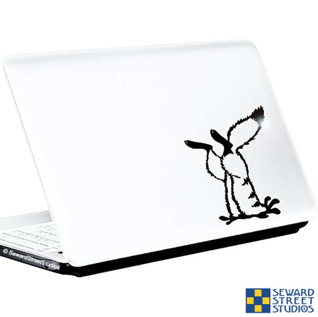 Snow Diving Fox Decal, Arctic Fox Laptop Sticker, Red Fox Window Decal ...