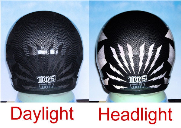 Lightning Reflective Decal Set, Genuine 3M Scotchlite Reflective ...