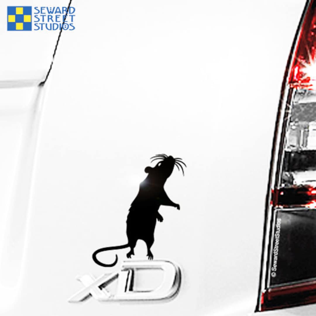 Standing Rat Decal, Mouse Laptop Sticker, Rodent Tablet Decal, Pet Rat ...