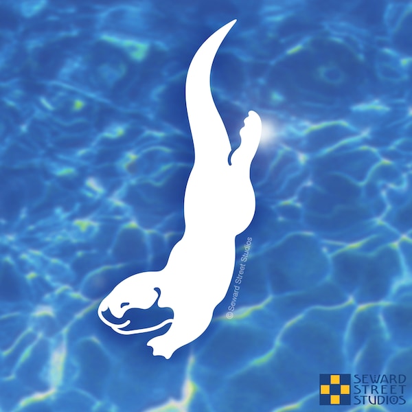 Otter Decal - Etsy