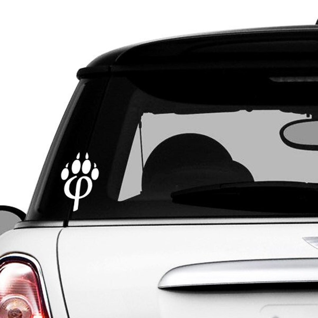 Phipaw Vinyl Decal, Phipaw Car Sticker, Phipaw Laptop Sticker, Furry ...
