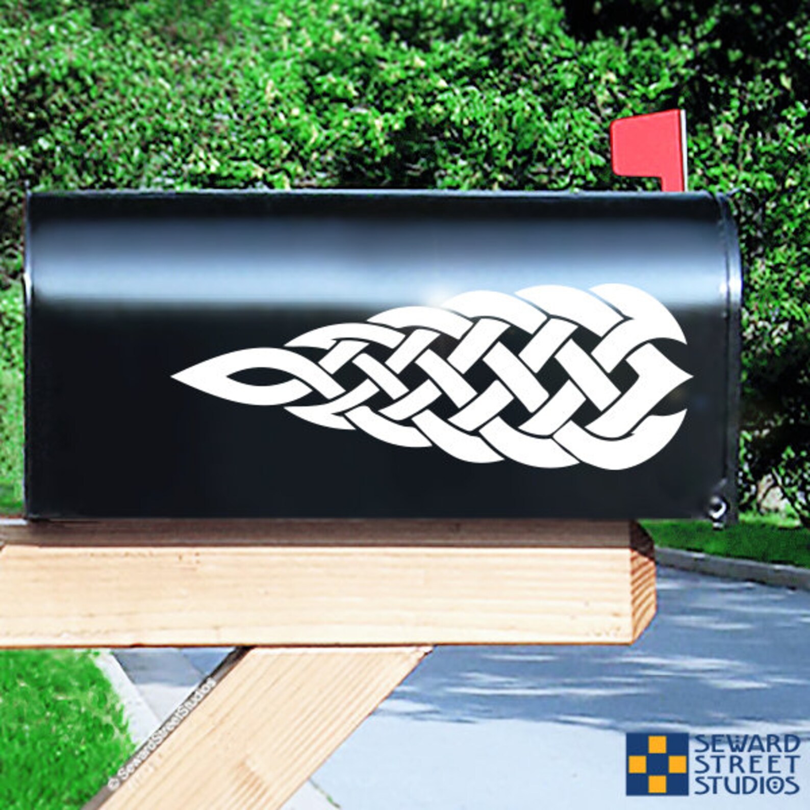 Celtic Knotwork Decal Set, Irish Motorcycle Tank Stickers, Icovellavna ...