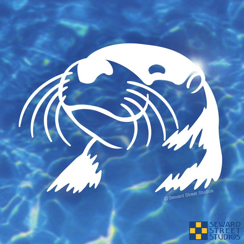 Otter Decal - Etsy