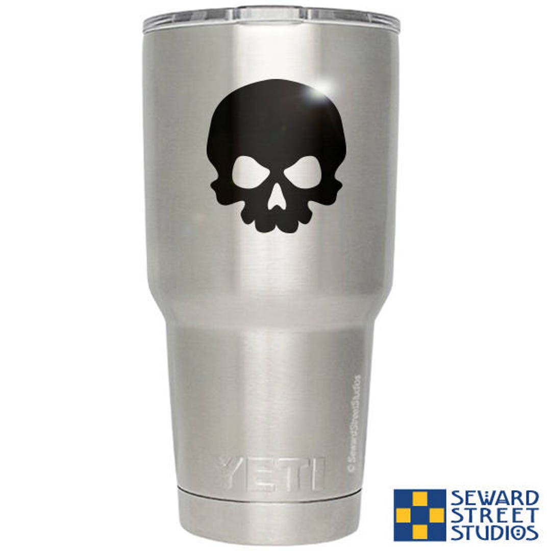 Skull Decal Small Skull Laptop Tablet Sticker Cute Little - Etsy