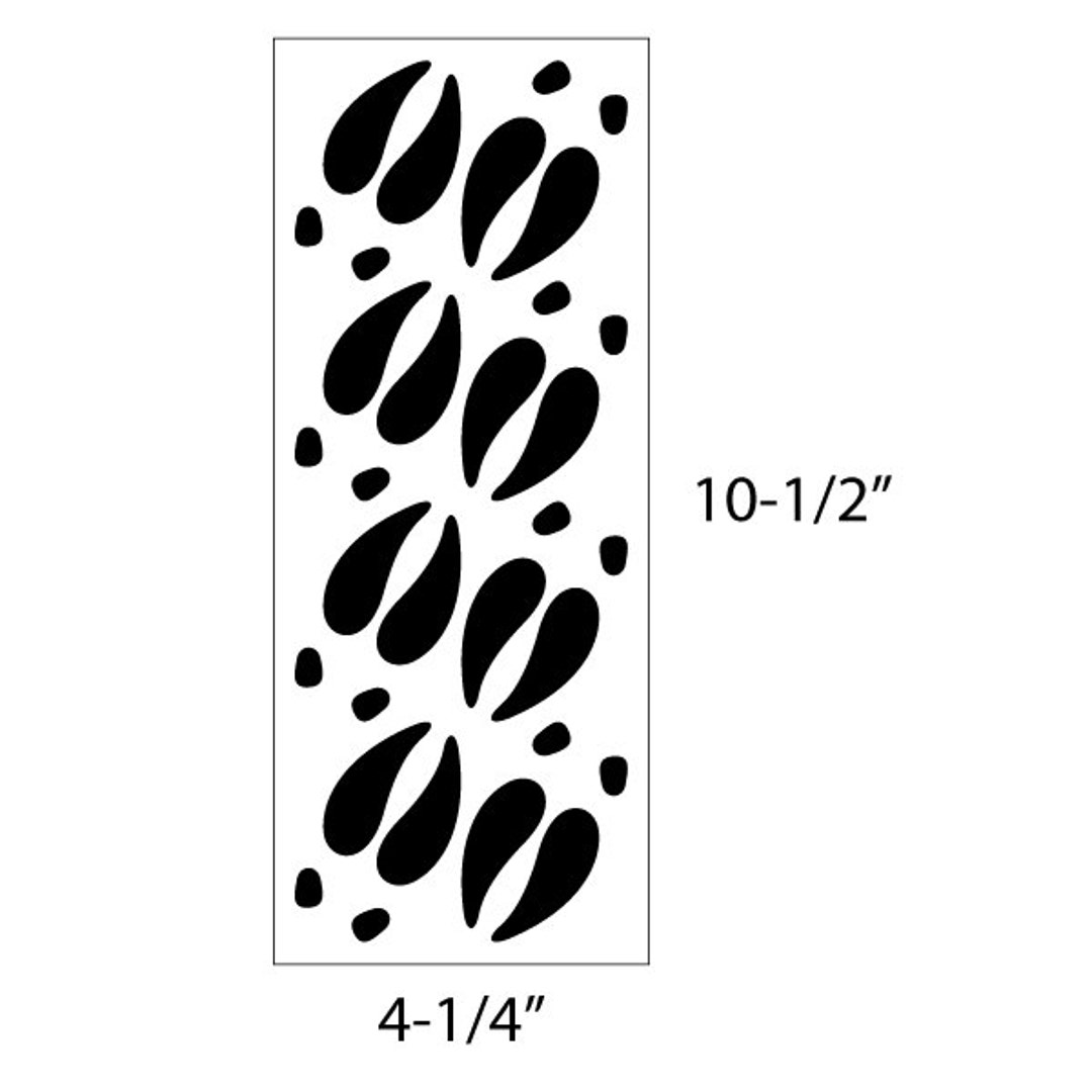 8 Deer Tracks Decal Set, Eight Buck Hunting Stickers Kit, Doe Hoof ...