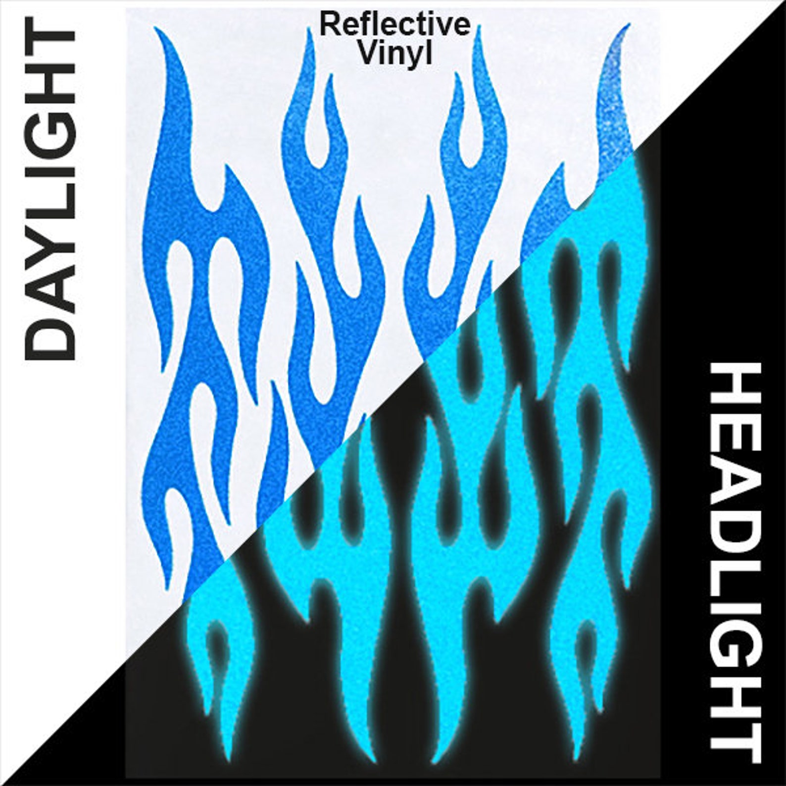 Set of 4 Flames Decal Set Retro Flame Motorcycle Helmet - Etsy