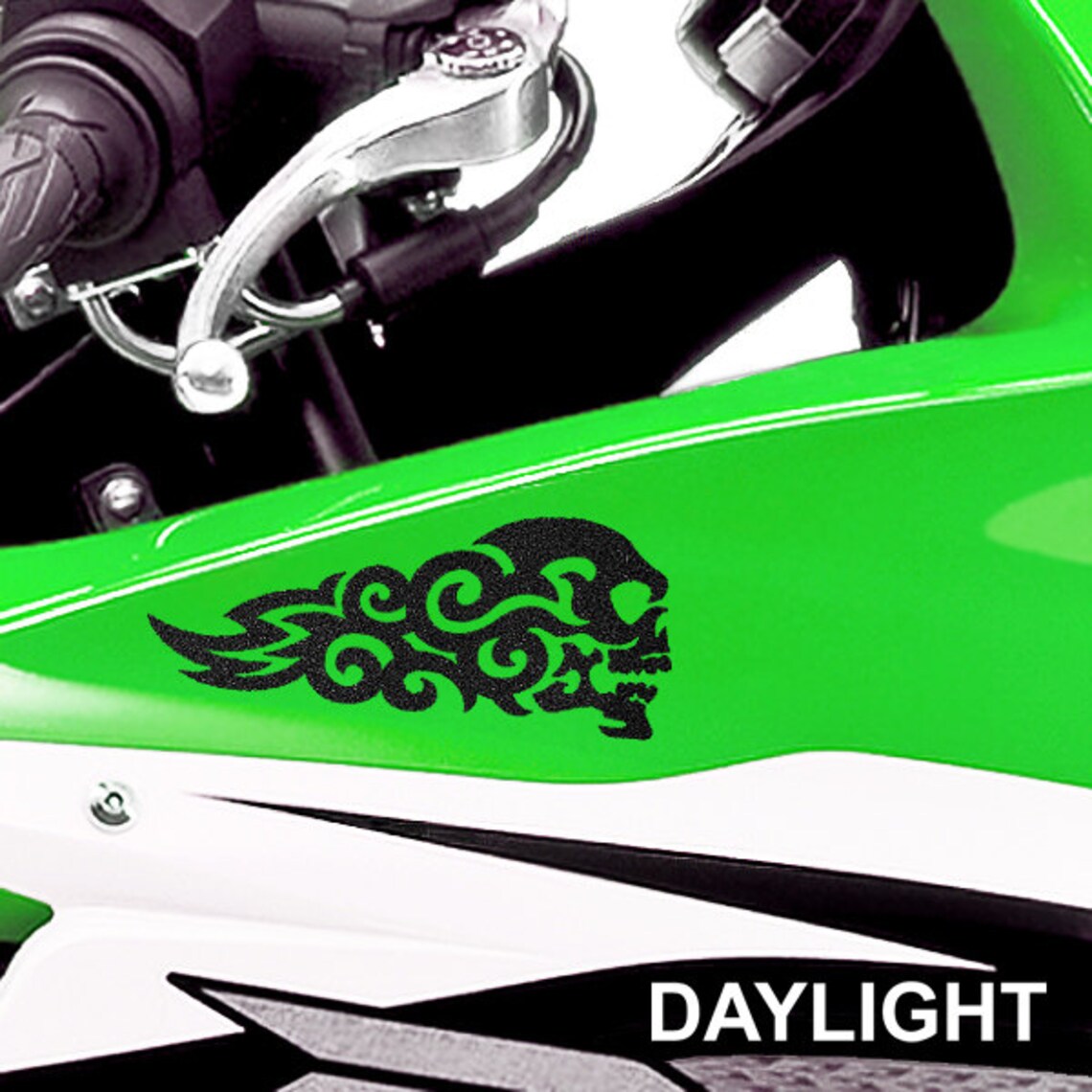 Reflective Skulls Decal Set Tribal Skull Motorcycle Helmet - Etsy