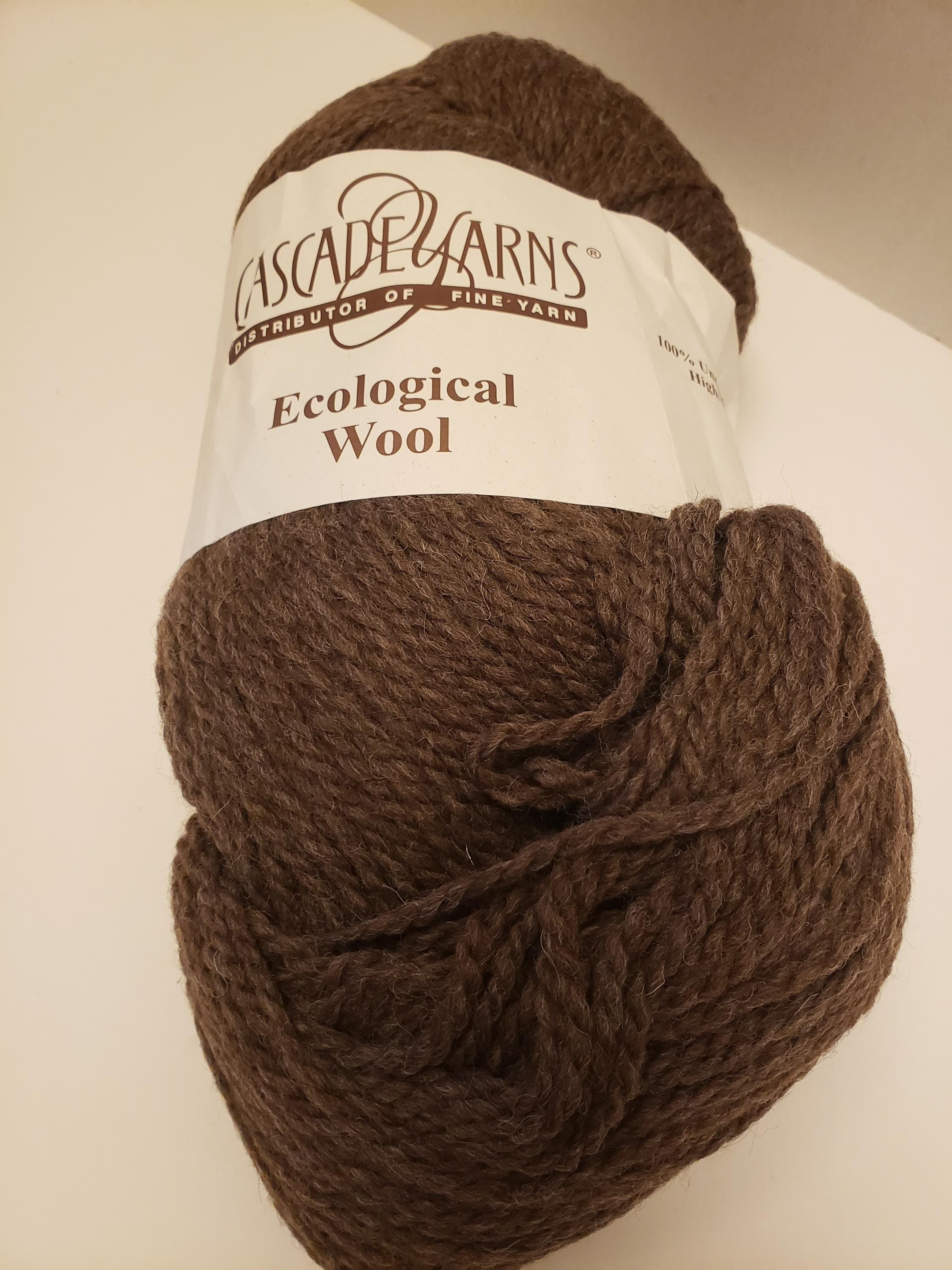 Cascade Yarns Ecological Wool Yarn 478 Yards 100 Percent Undyed ...