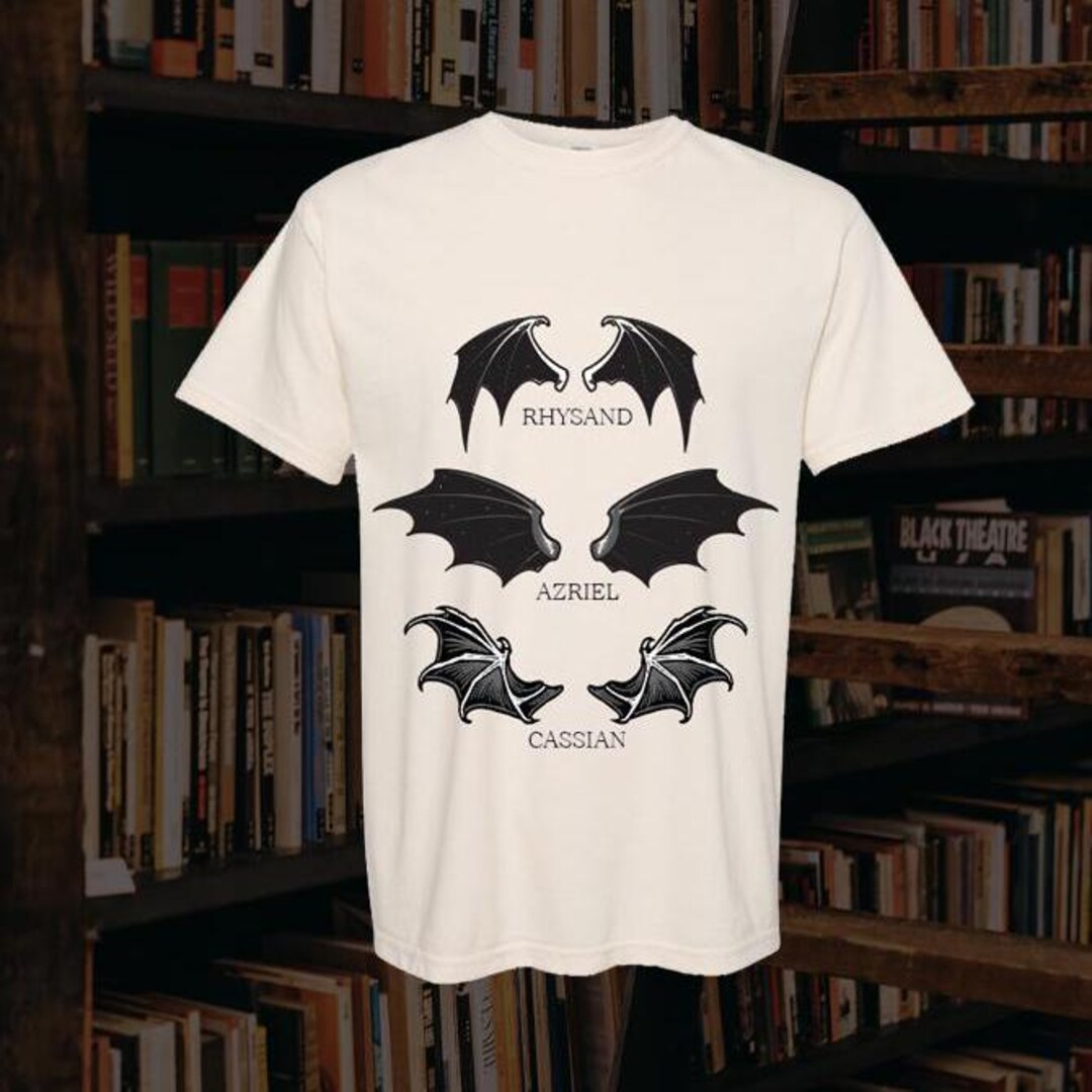 ACOTAR Wingspan Shirt Rhysand Shirt Cassian Shirt Azriel Shirt ACOTAR ...