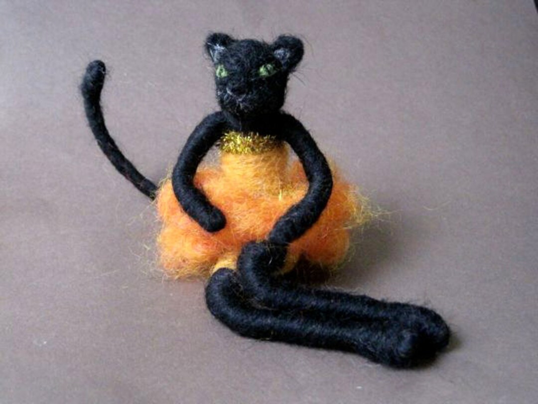 Fancy Bad Cat Girl, Halloween Decoration and Toy, Original Design by ...