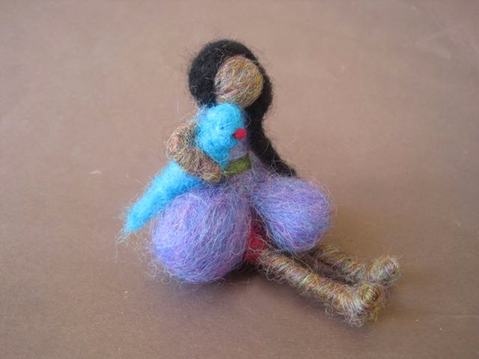 4 Dolls Needle Felted Doll Native American Doll Waldorf - Etsy