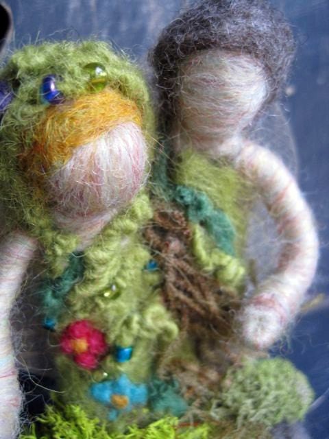 Needle Felted Family Family Tree Felted Couple Forest | Etsy