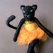 Fancy Bad Cat Girl Halloween Decoration and Toy Original - Etsy