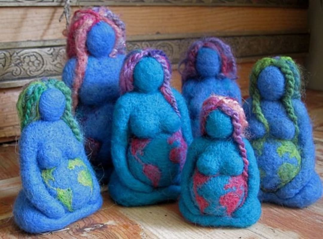 Mother Earth, Gaia, Goddess, Midwife Gift, Mothers Day, Pregnancy Gift ...