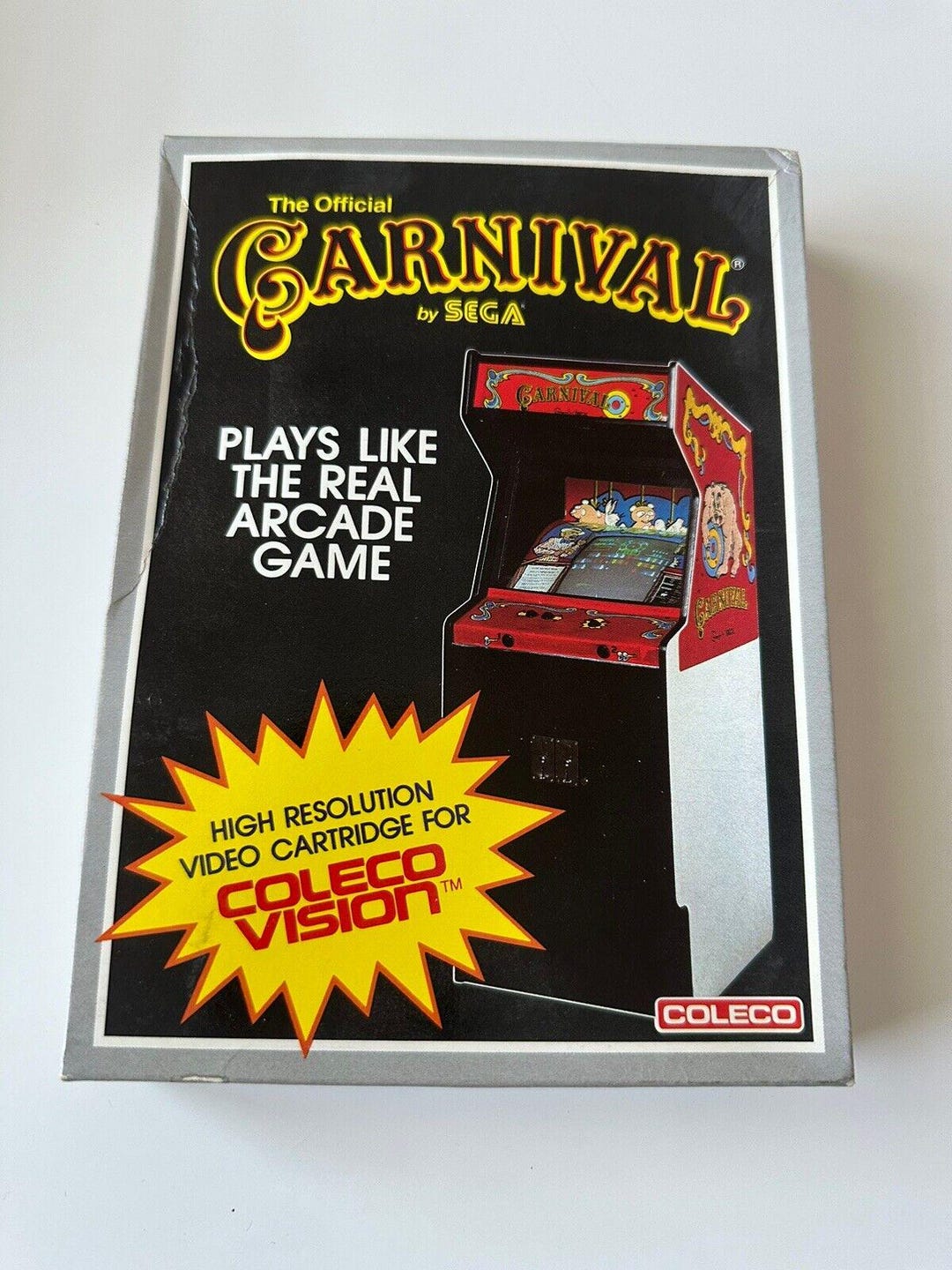 VINTAGE Coleco Vision Carnival SEGA Video Game Factory Sealed *new in ...