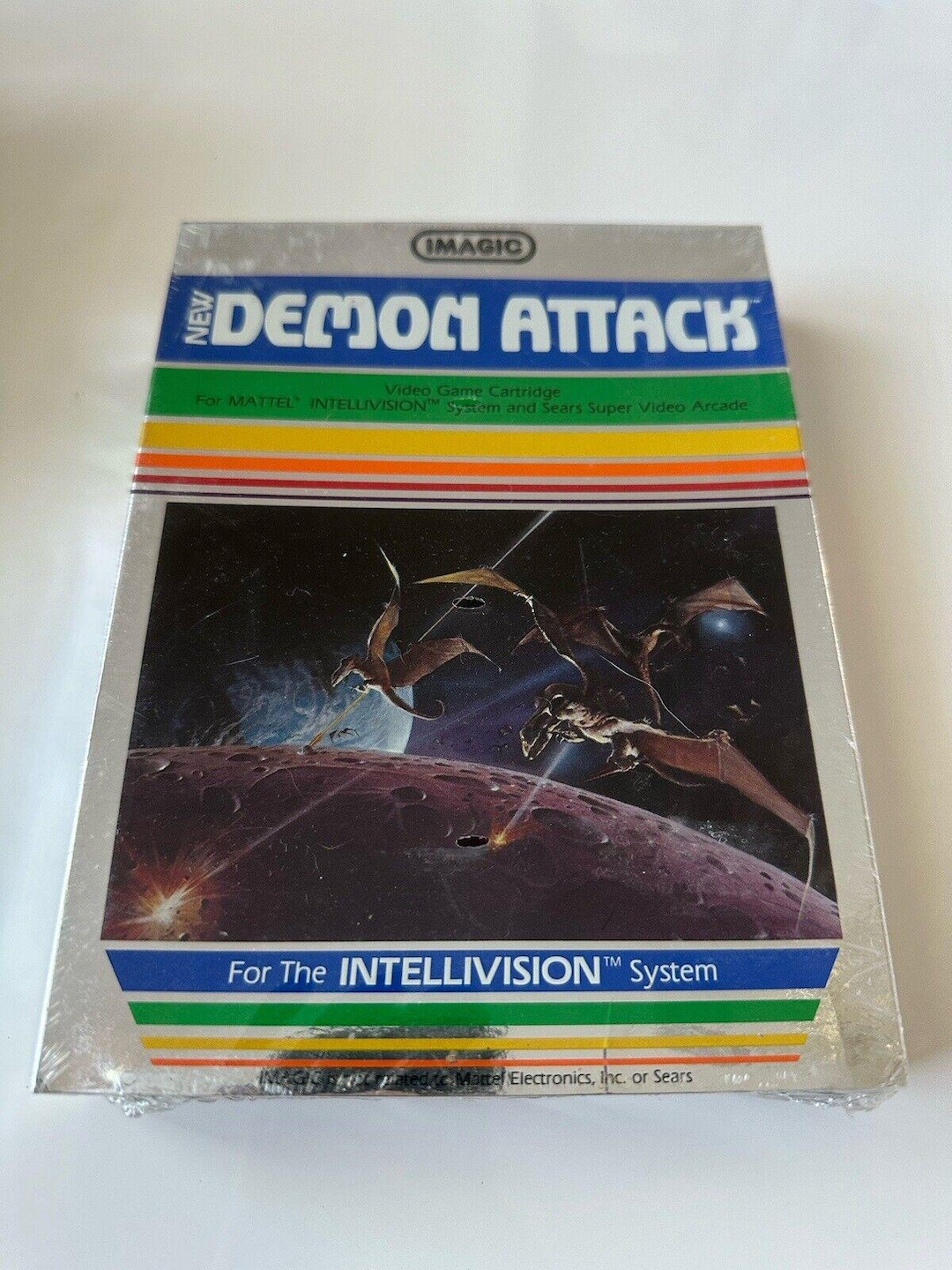 VINTAGE IMAGIC Demon Attack Intellivision Factory Shrinkwrapped *NIB ...