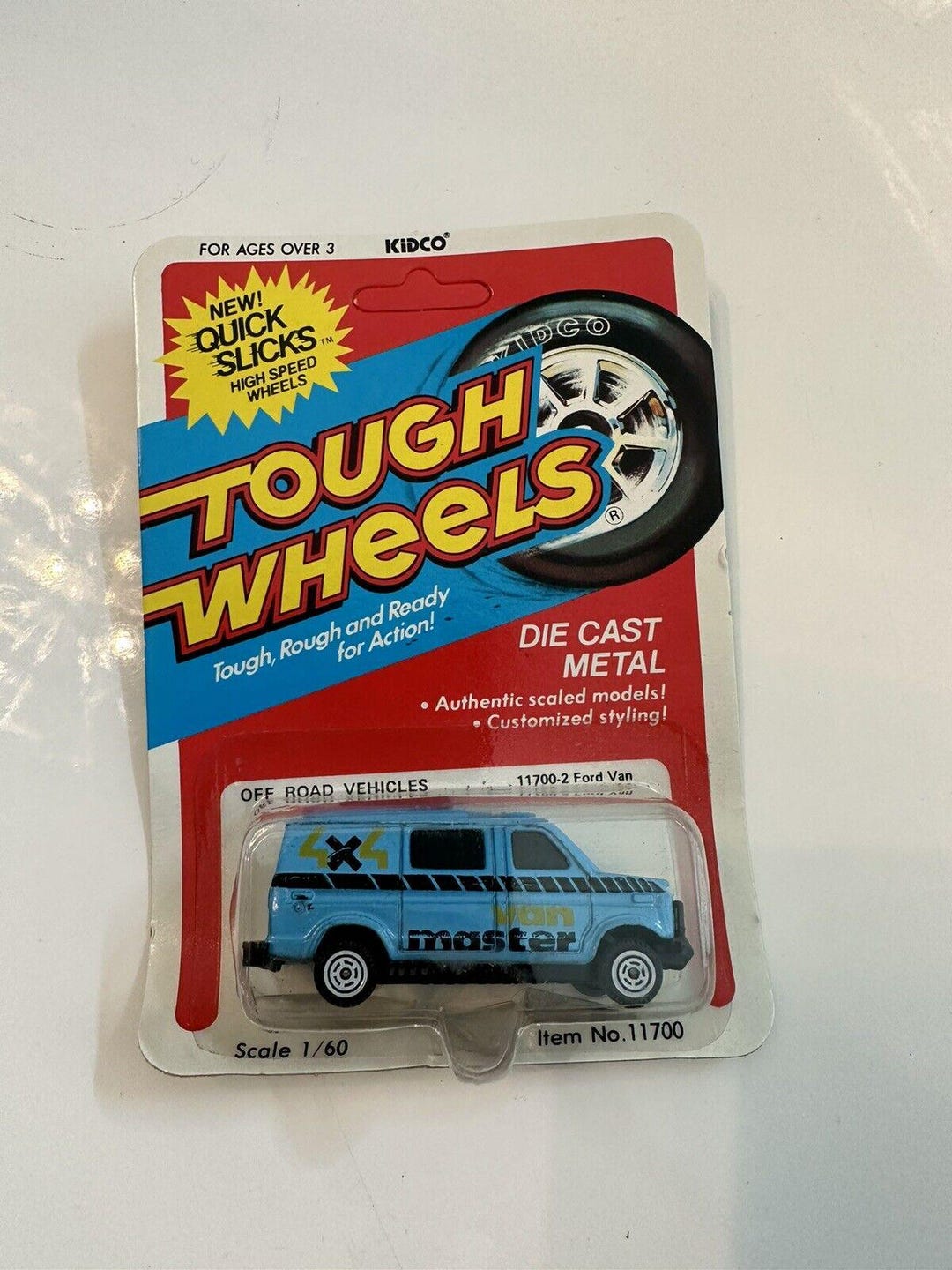 VINTAGE Kidco Tough Wheels Off-road 4X4 Ford Master Van BLUE *NIB ...