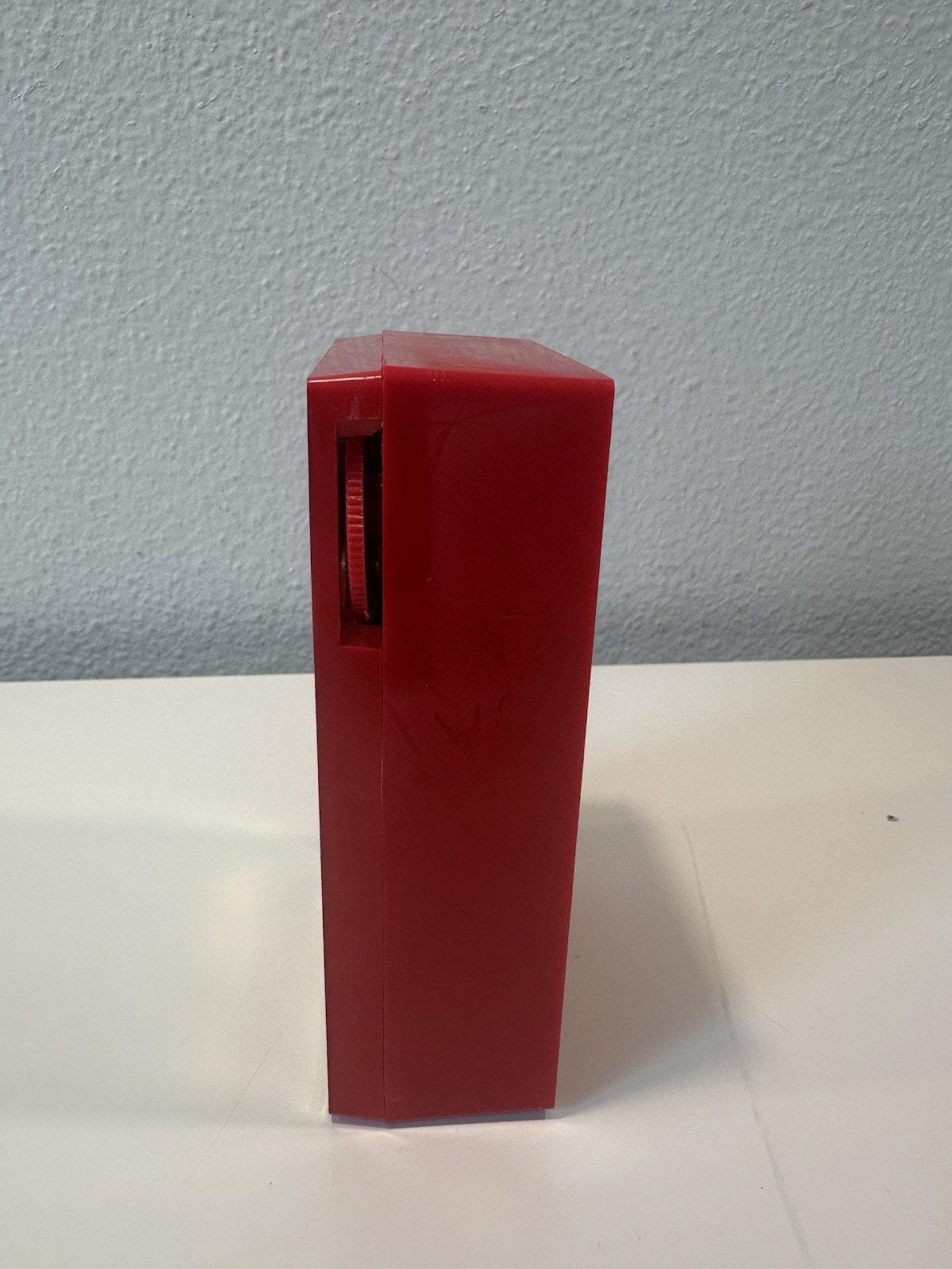 VINTAGE *new* 70's Four Star FS-701 Solid State Radio in Red W Clear ...