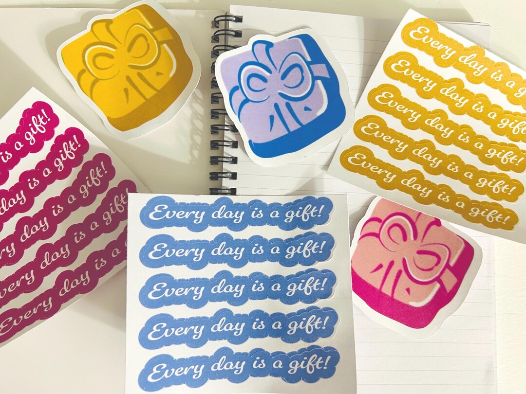 Journal Sticker Set – Inspiration & Planner Pastel Color Stickers - Etsy