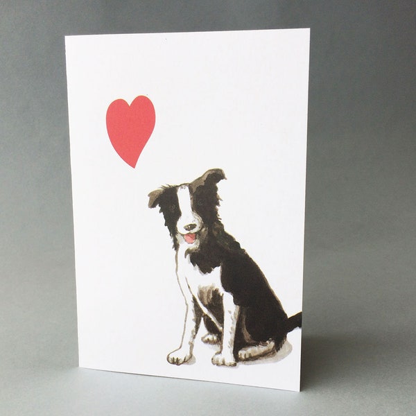 Border Collie Thank You Cards - Etsy