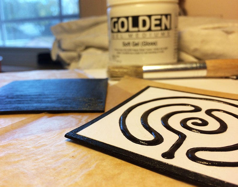 DIY finger labyrinth. Printable download of a mini labyrinth & | Etsy