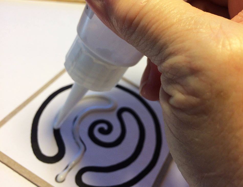 DIY finger labyrinth. Printable download of a mini labyrinth & | Etsy