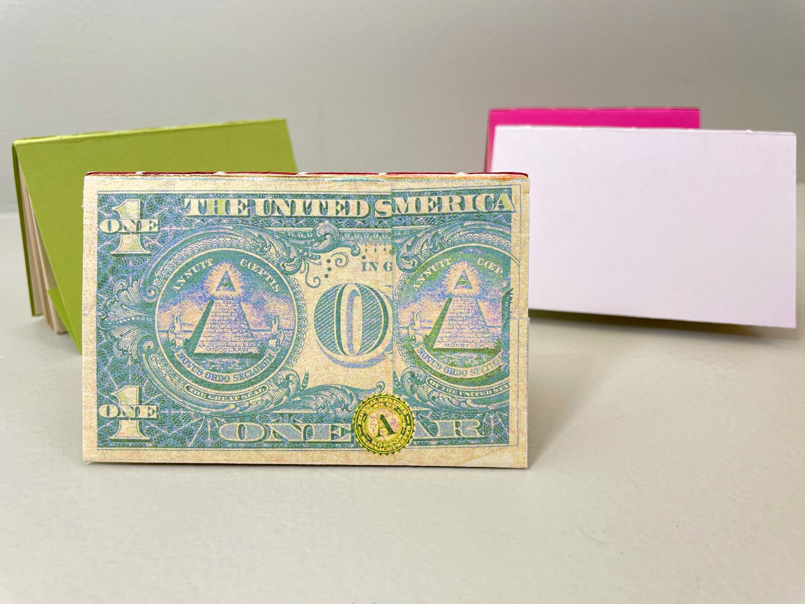 Pocket Ledger With Choice of Covers. Spending Log With Receipt Pocket ...