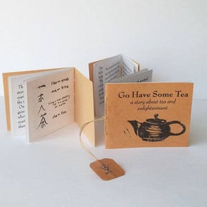 A Mini Chapbook With a Zen Story About Tea and Enlightenment, in a Tea ...