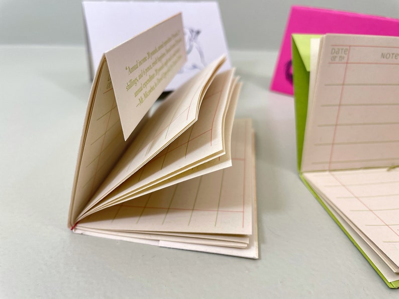 Pocket Ledger With Choice of Covers. Spending Log With Receipt - Etsy