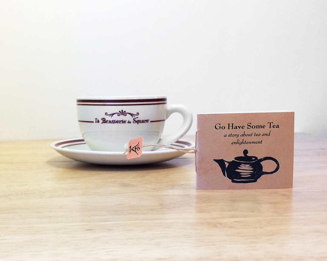A Mini Chapbook With a Zen Story About Tea and Enlightenment, in a Tea ...