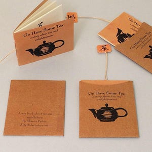 A Mini Chapbook With a Zen Story About Tea and Enlightenment, in a Tea ...