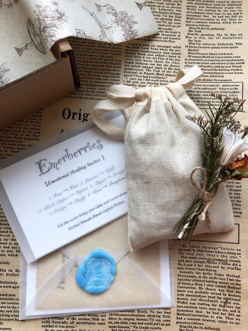 Organic Calm Sleep Herbal Sachet Set | Aromatherapy Dream Pillow Bags ...